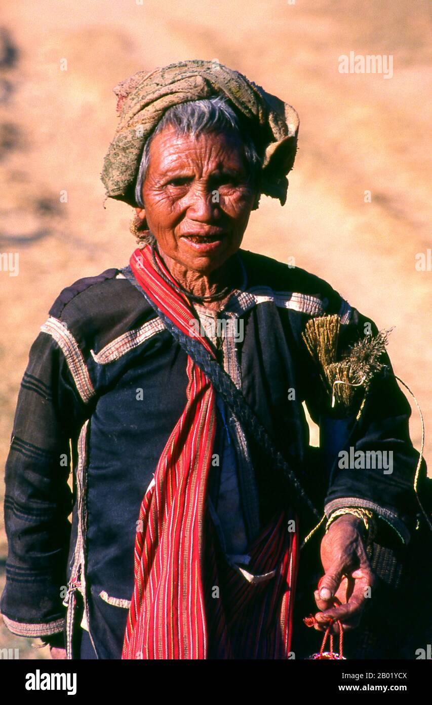 Thailand: Lahu woman, Doi Angkhang, Chiang Mai Province, northern ...