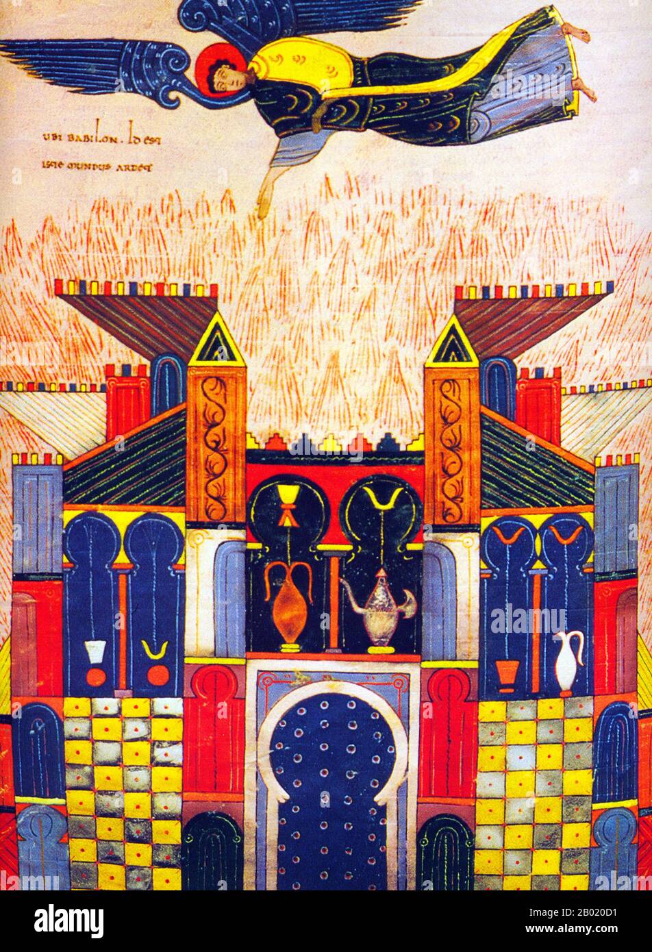 Beatus liebana commentary on apocalypse hi-res stock photography and ...