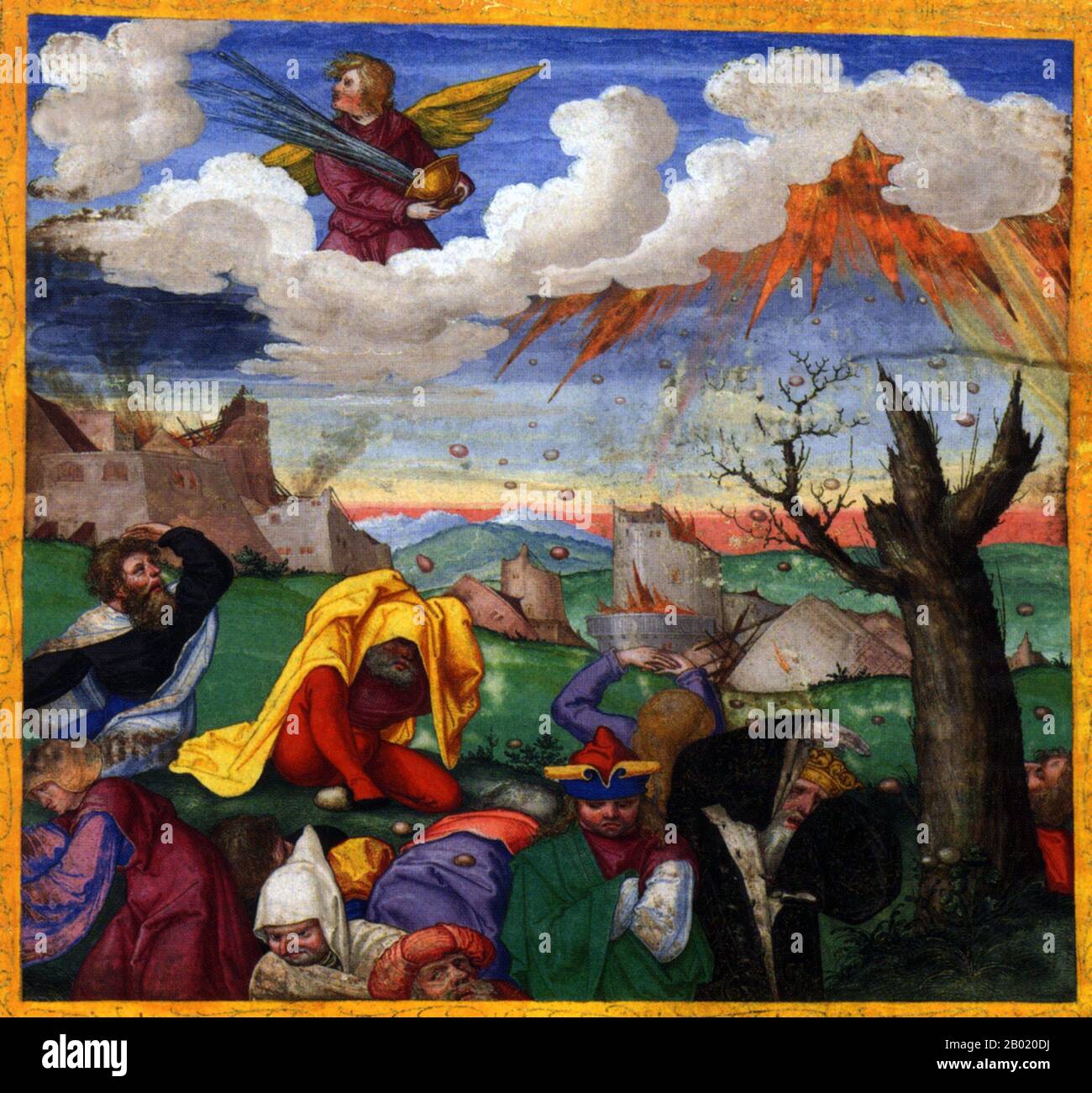 Germany: The Giving of the Seventh Bowl of Wrath, Revelation 16:17-21 ...