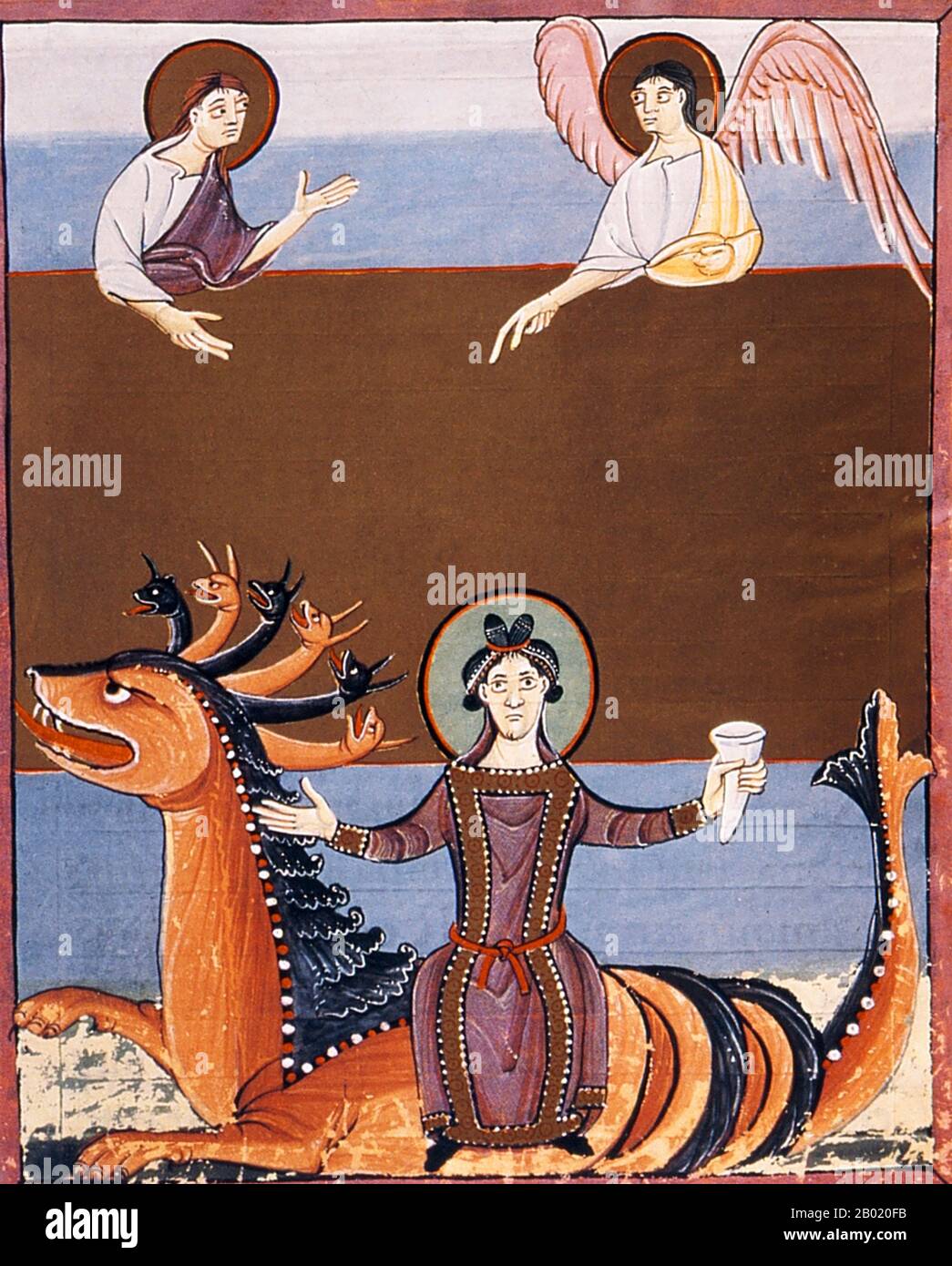 Germany: The Whore of Babylon. Illumination from the Bamberg Apocalypse ...