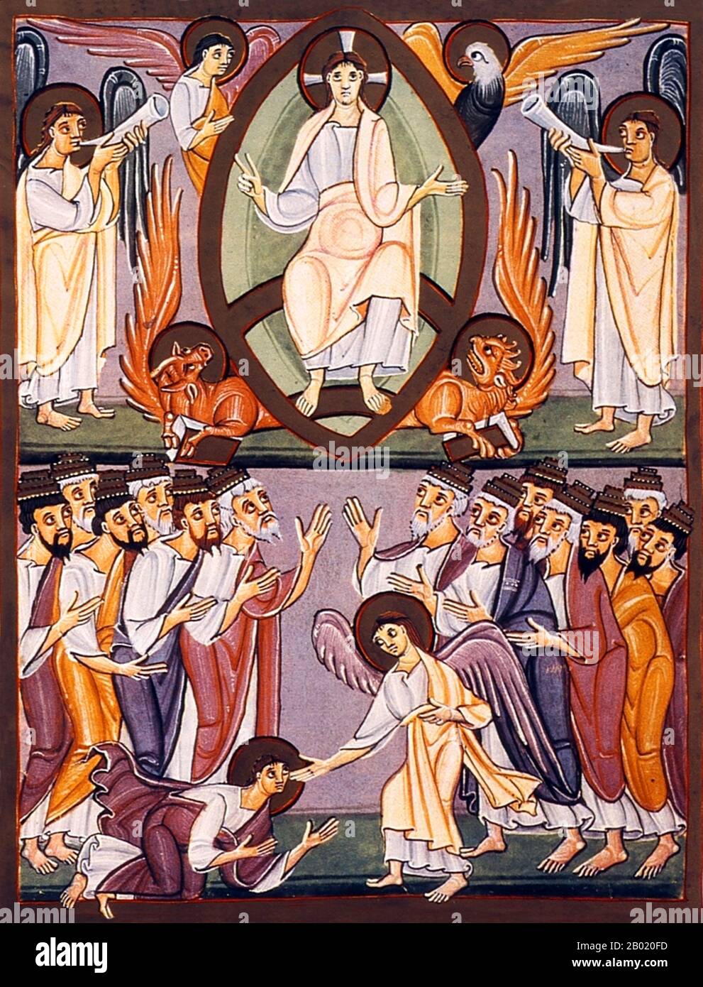 Germany: Jubilation over the Fall of Babylon. Illumination from the ...