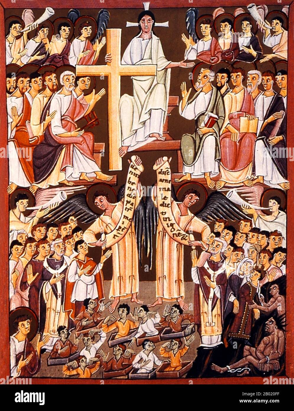 Germany: The Last Judgement. Illumination from the Bamberg Apocalypse ...