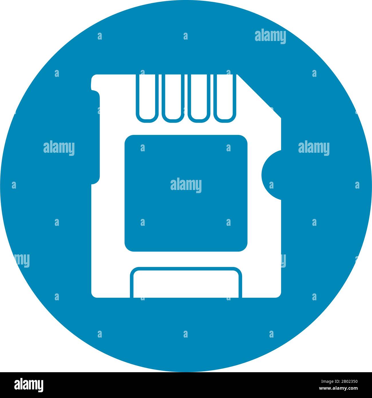 Sim block style icon design, Digital technology communication social ...