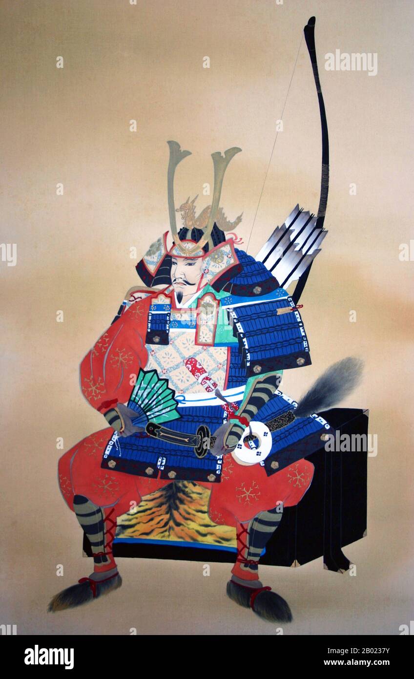 Samurai warrior painting hi-res stock photography and images - Alamy