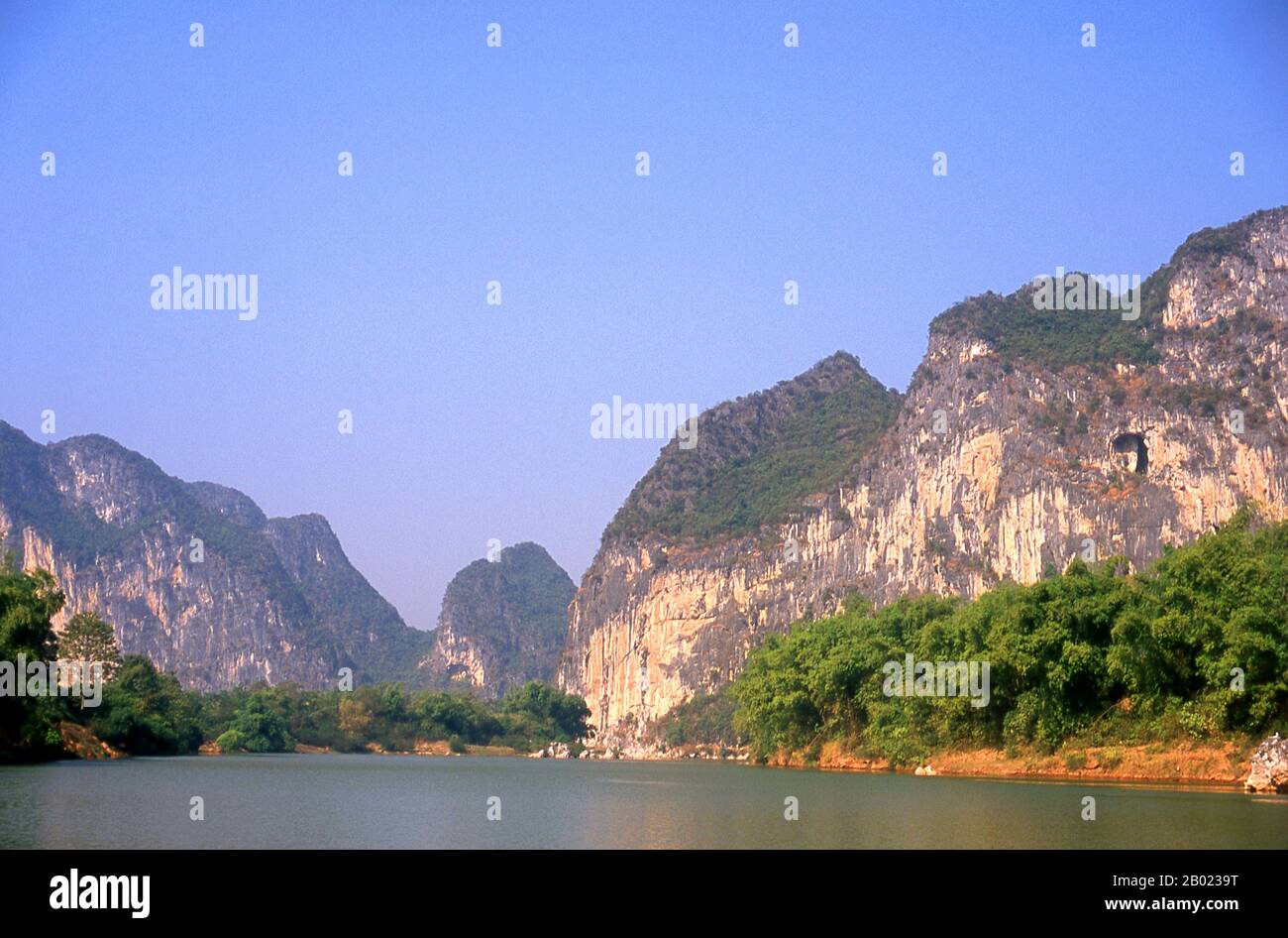 Huashan rock paintings hi-res stock photography and images - Alamy
