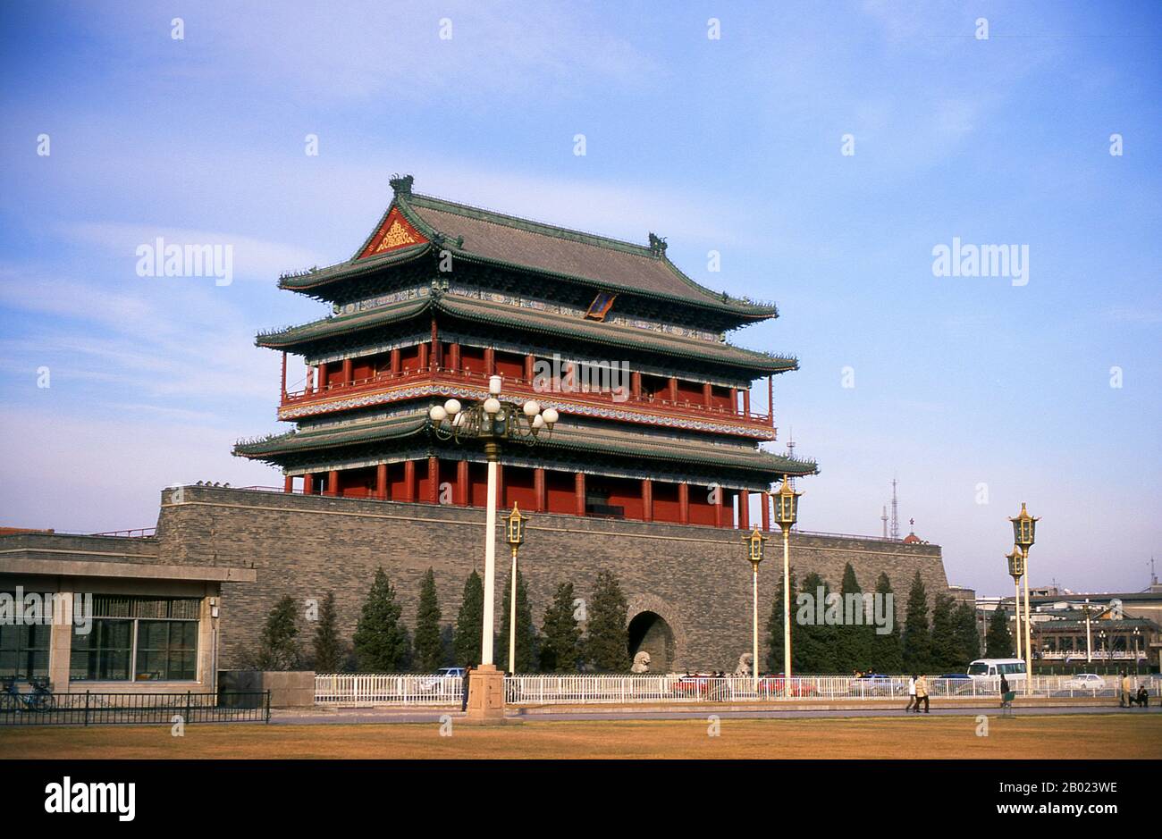 China: The gate house of Qianmen (front gate), also known more ...
