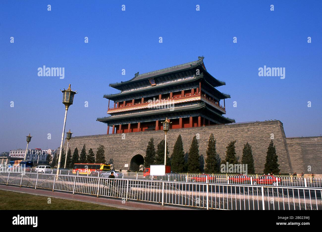 China: The gate house of Qianmen (front gate), also known more ...