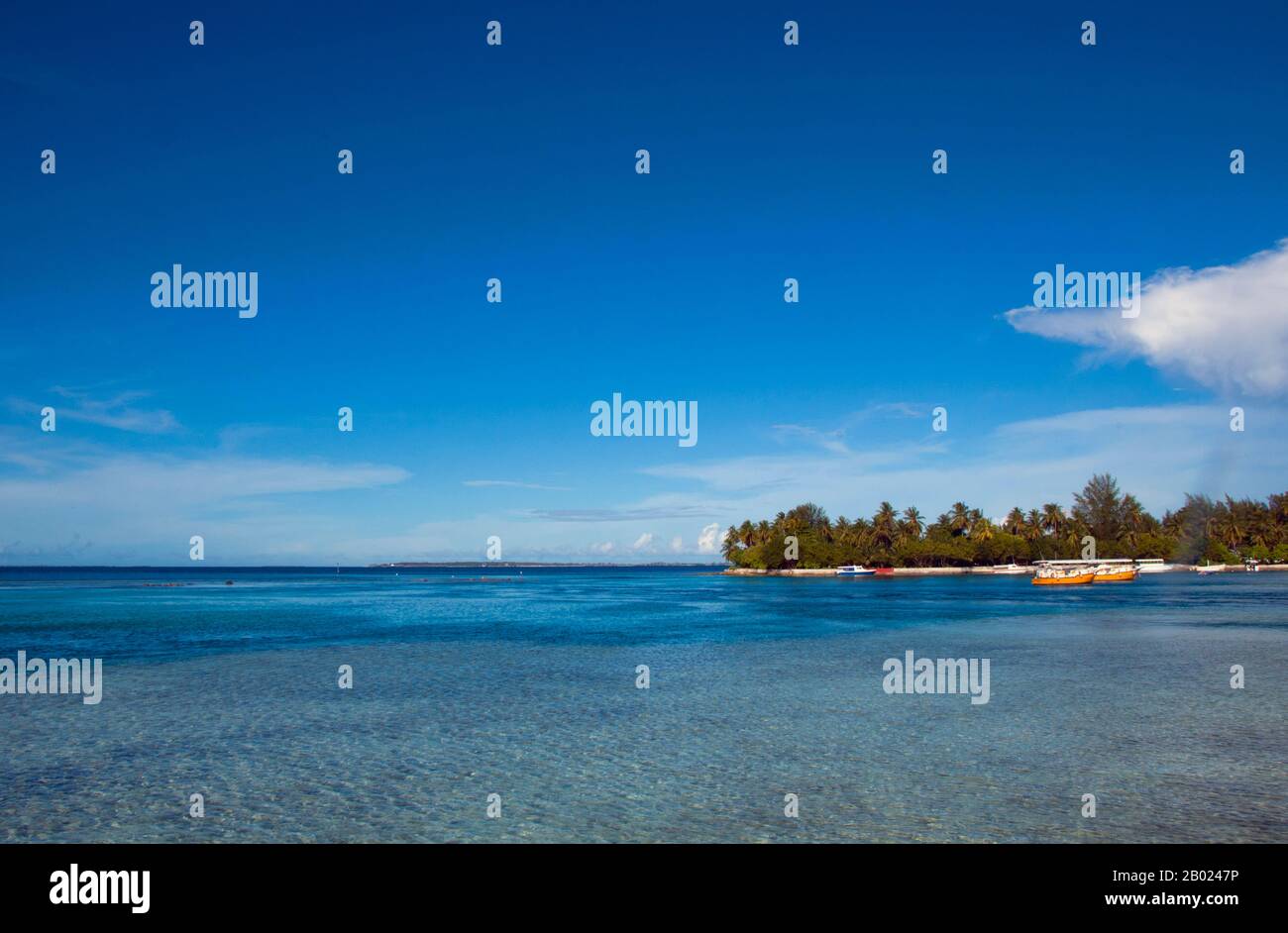 Maldives: Gan Island, Addu Atoll (Seenu Atoll). Gan is the southernmost ...