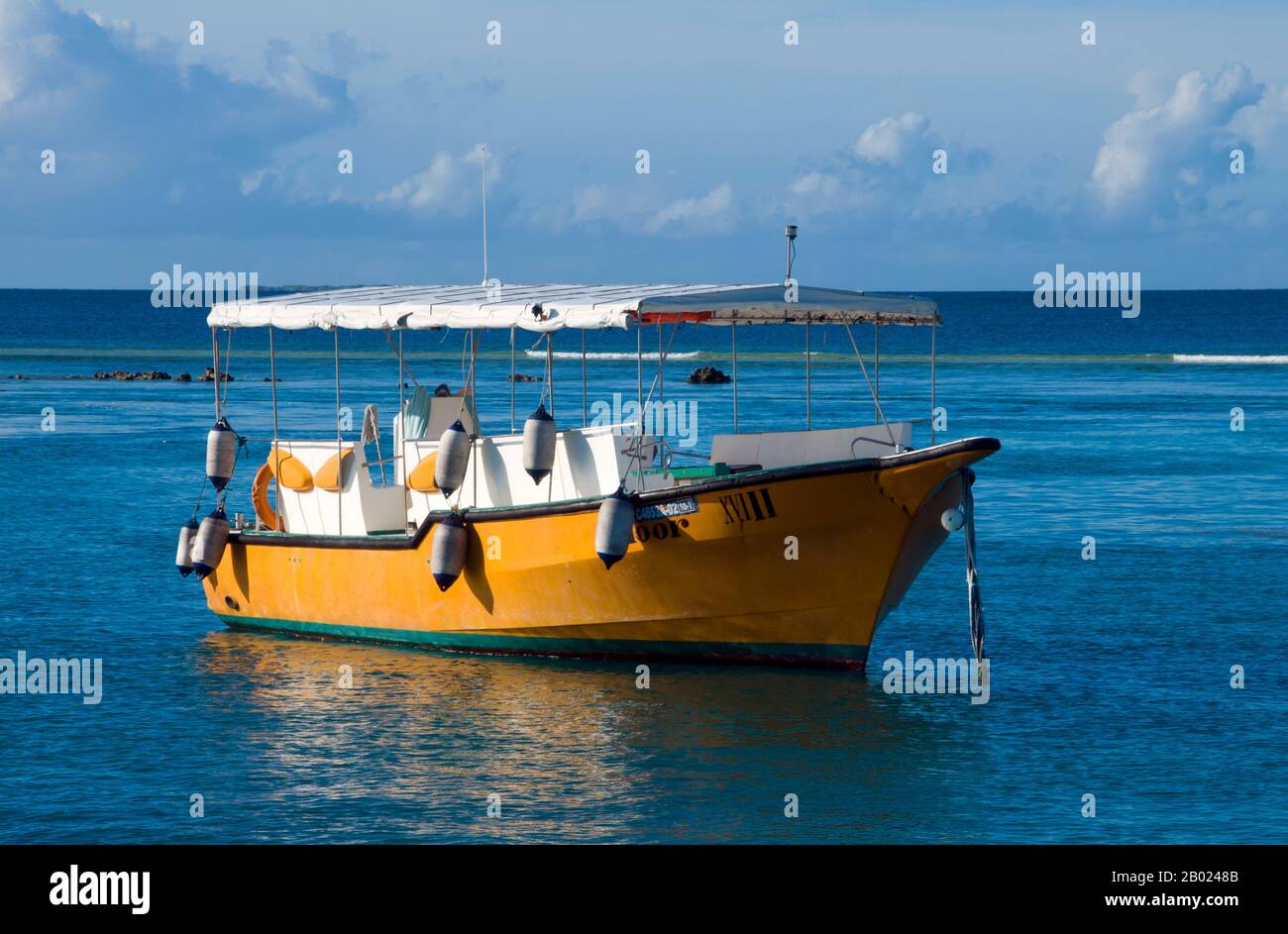 Maldives: Dive boat, Gan Island, Addu Atoll (Seenu Atoll). Asia's ...
