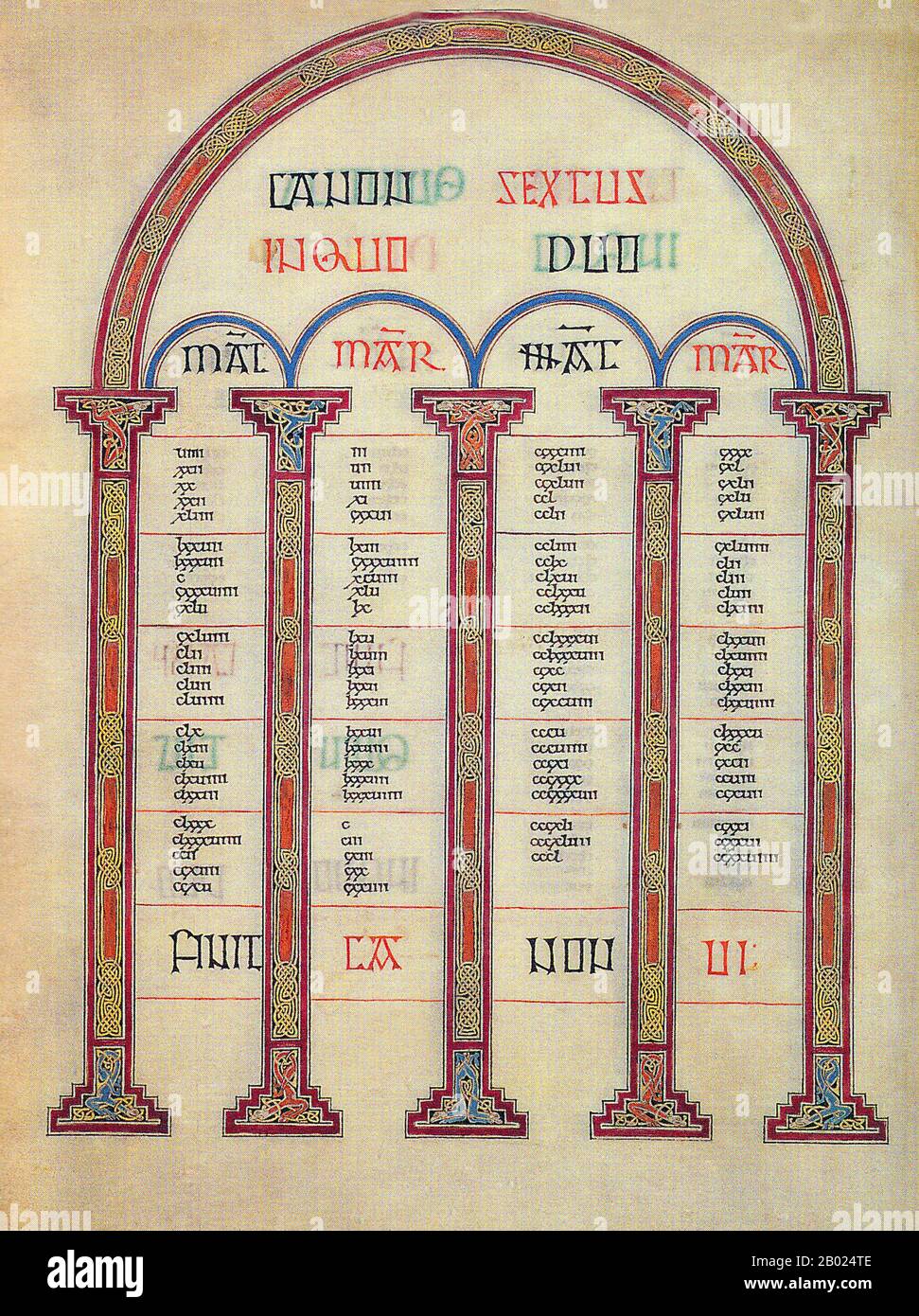 Anglo saxon gospel hi-res stock photography and images - Alamy
