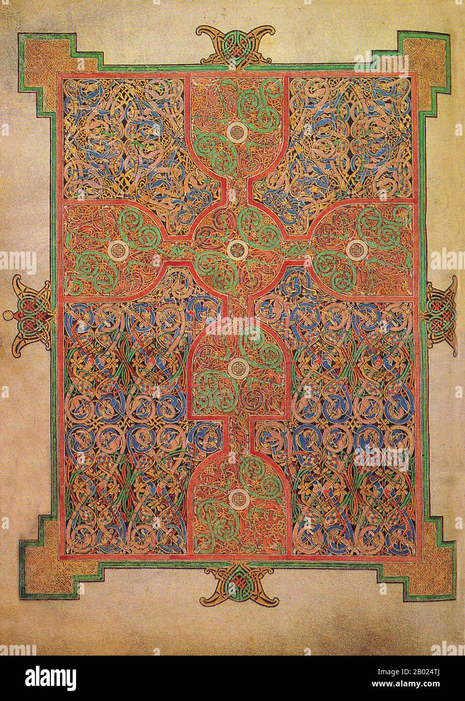 Lindisfarne gospels hi-res stock photography and images - Alamy