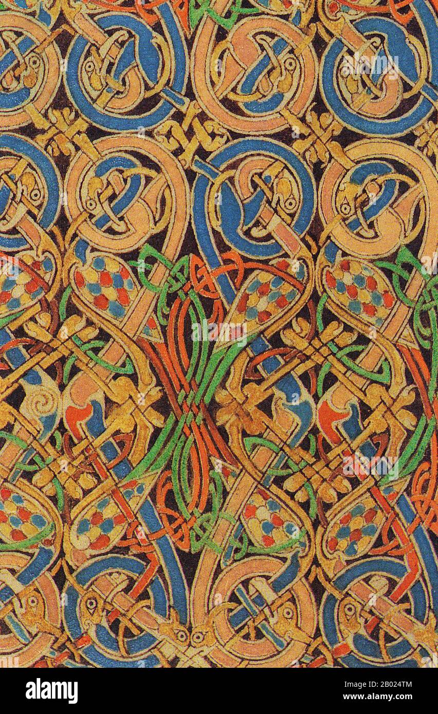 Anglo saxon gospel hi-res stock photography and images - Alamy