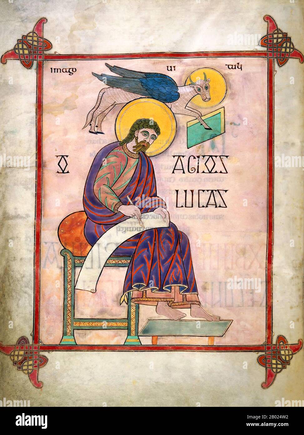 Anglo saxon gospel hi-res stock photography and images - Alamy