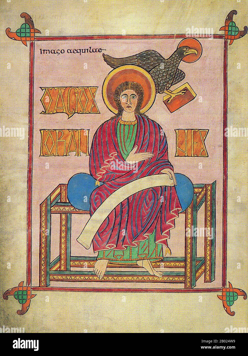 Anglo saxon gospel hi-res stock photography and images - Alamy