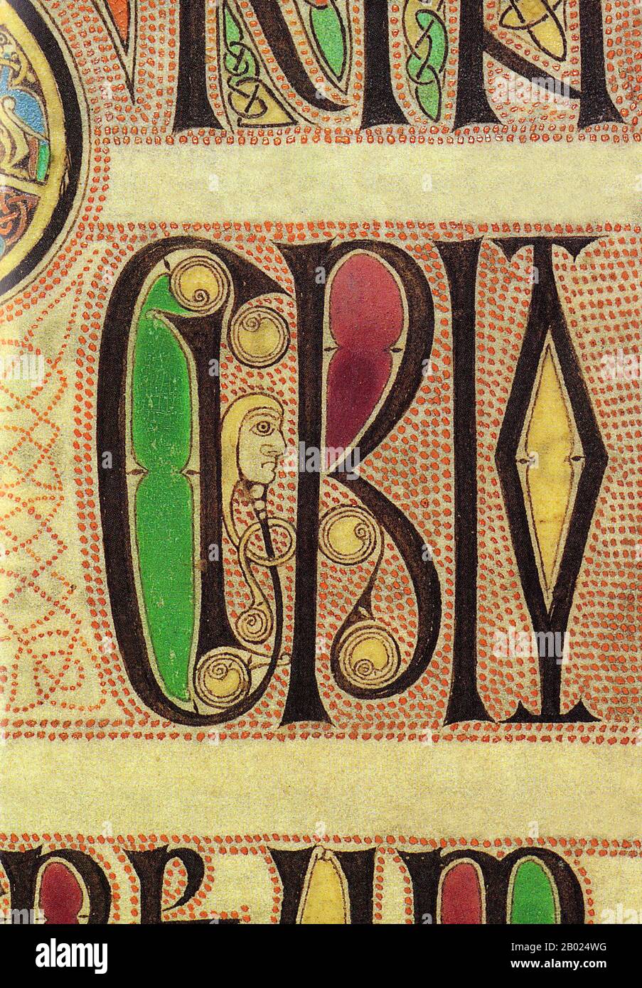 Anglo saxon gospel hi-res stock photography and images - Alamy