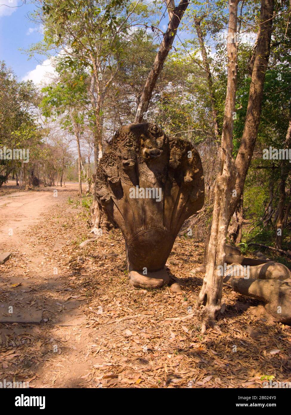 Cambodia: Beng Mealea (12th century Khmer temple), 40km east of the ...