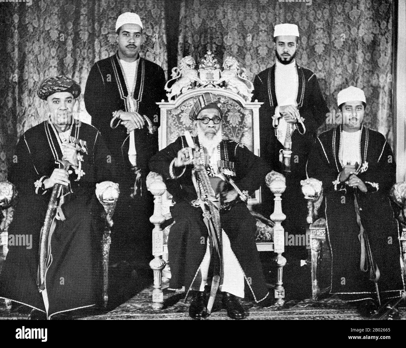 Tanzania/Zanzibar: Sayyid Sir Khalifa II bin Harub Al-Said (26 August ...