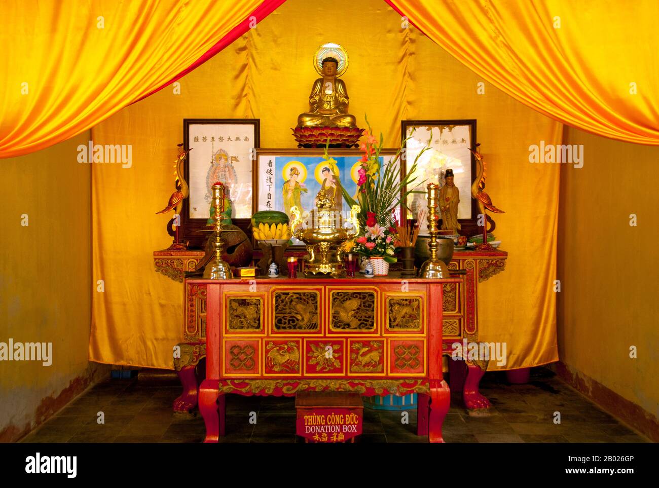 Vietnam: Buddhist shrine in the Museum of History and Culture, Hoi An ...