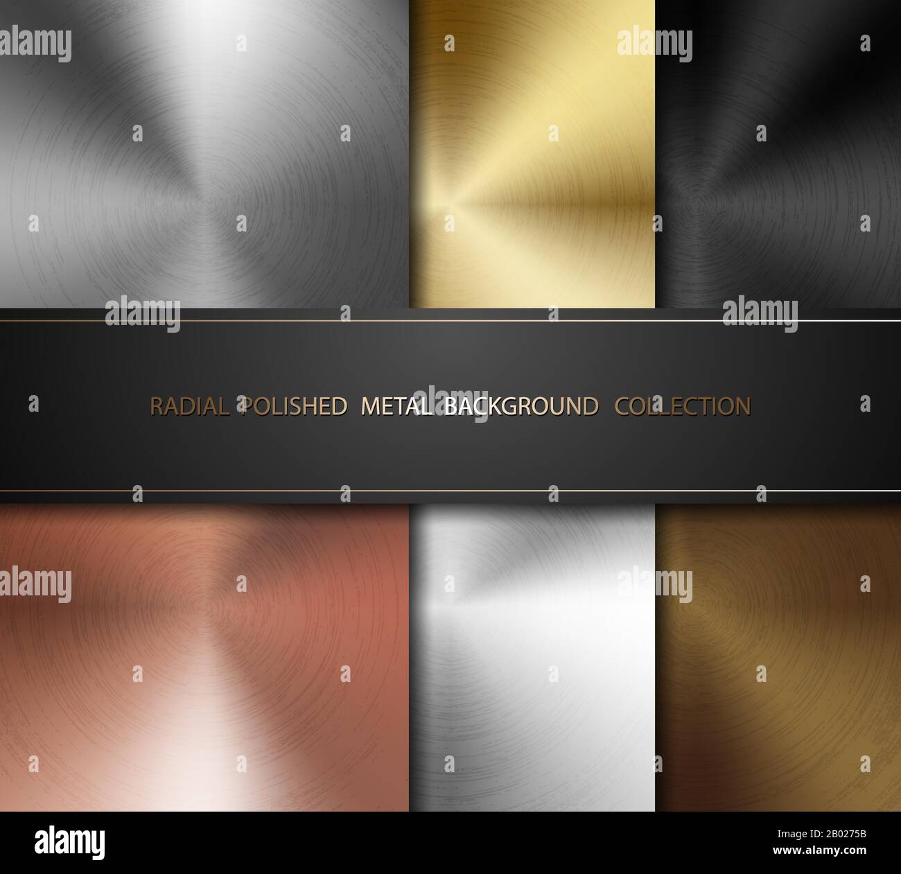 Metal Radial Background