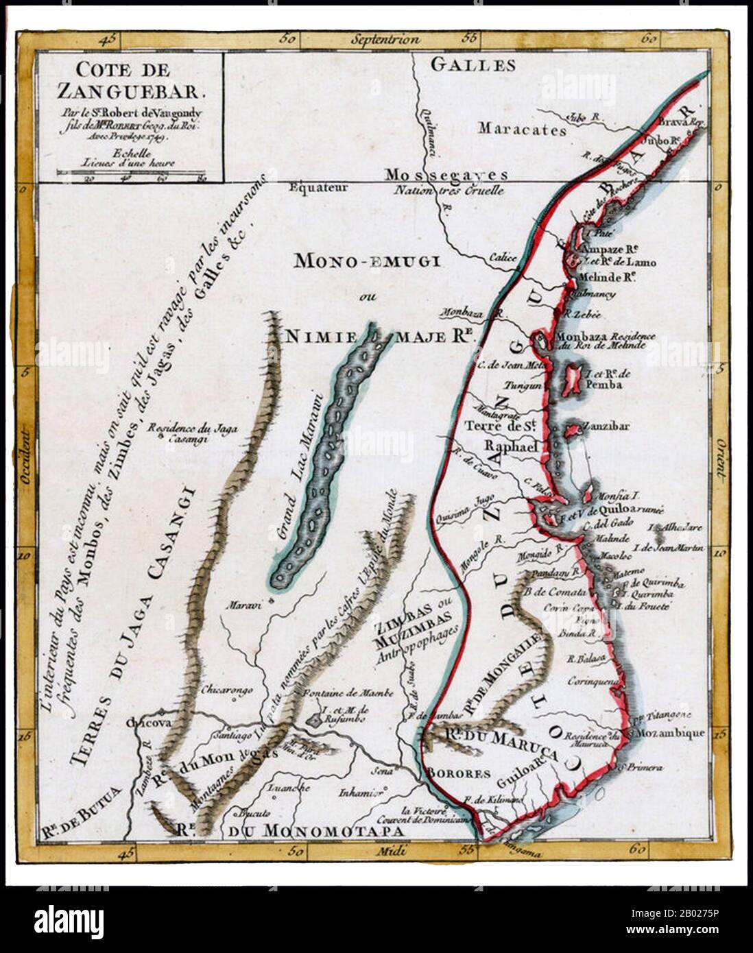 The swahili coast map hi-res stock photography and images - Alamy