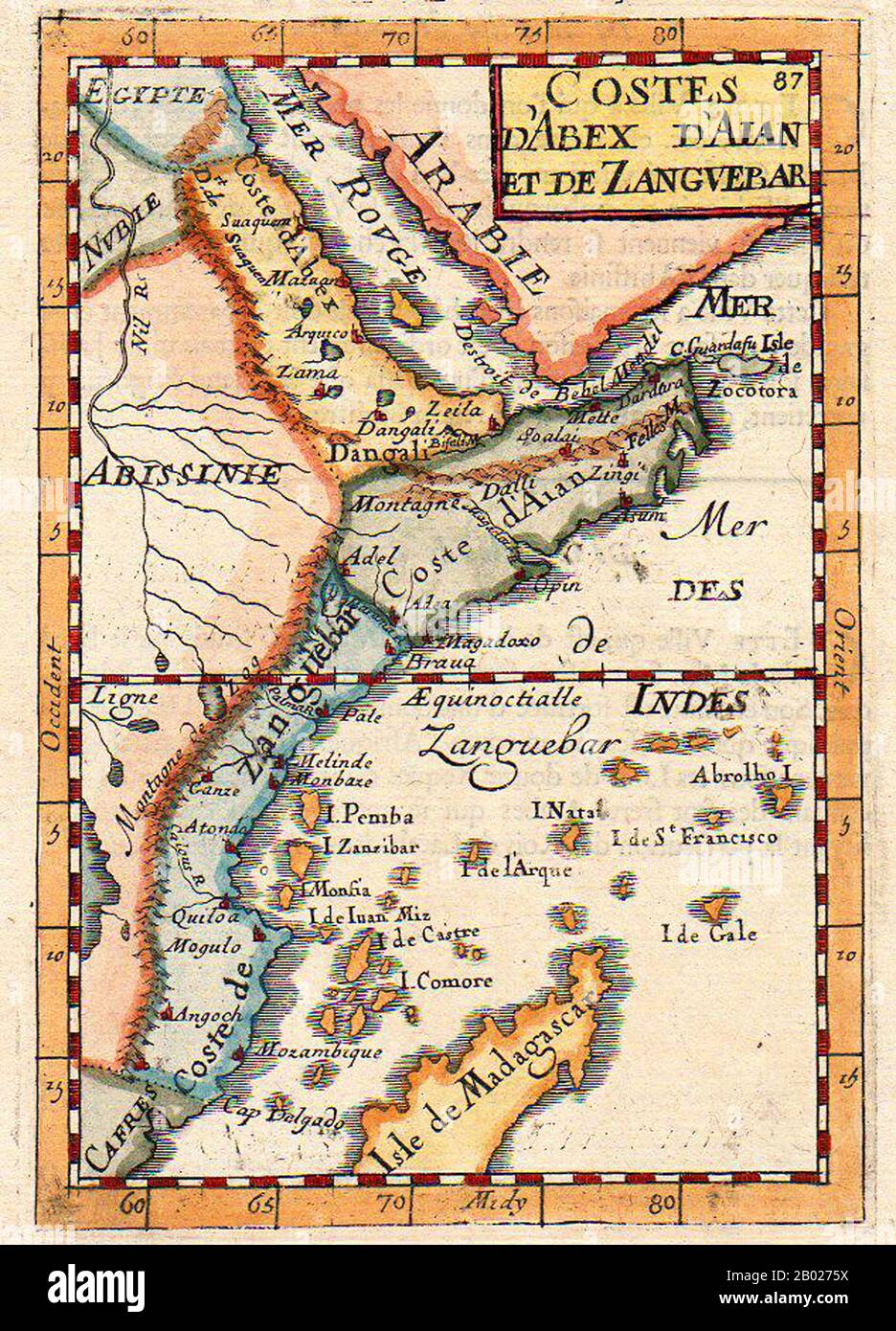 Swahili coast map hi-res stock photography and images - Alamy