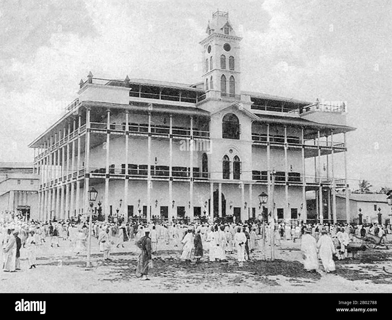 Tanzania/Zanzibar: The Beit el-Ajaib or 'House of Wonders', Stone Town ...