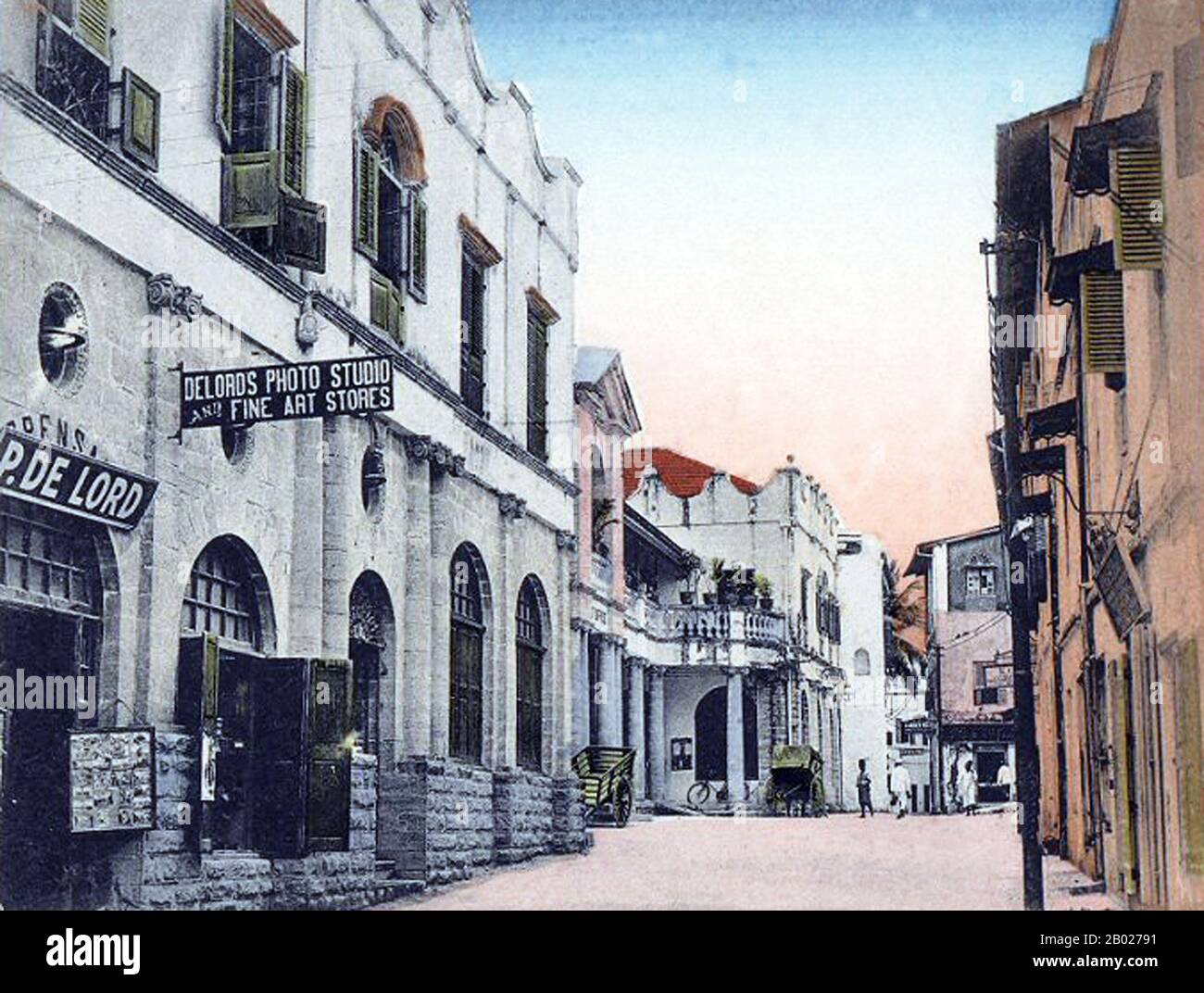 Tanzania/Zanzibar: Post offices next to the De Lord Photo Studio, Stone ...