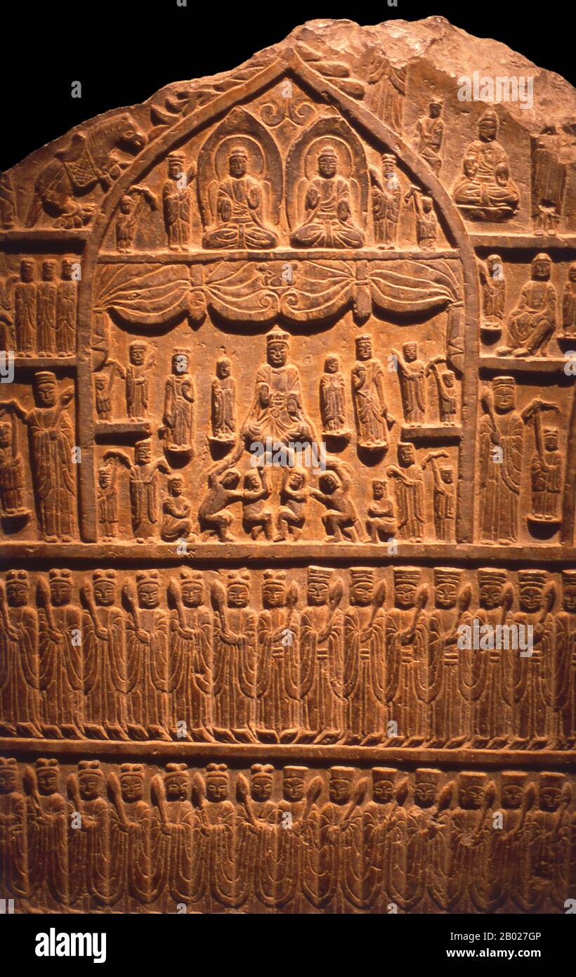 Stelae (Chinese: 碑; pinyin: béi) have been the major medium of stone ...