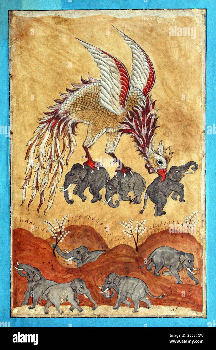 Mythical phoenix bird hi-res stock photography and images - Alamy