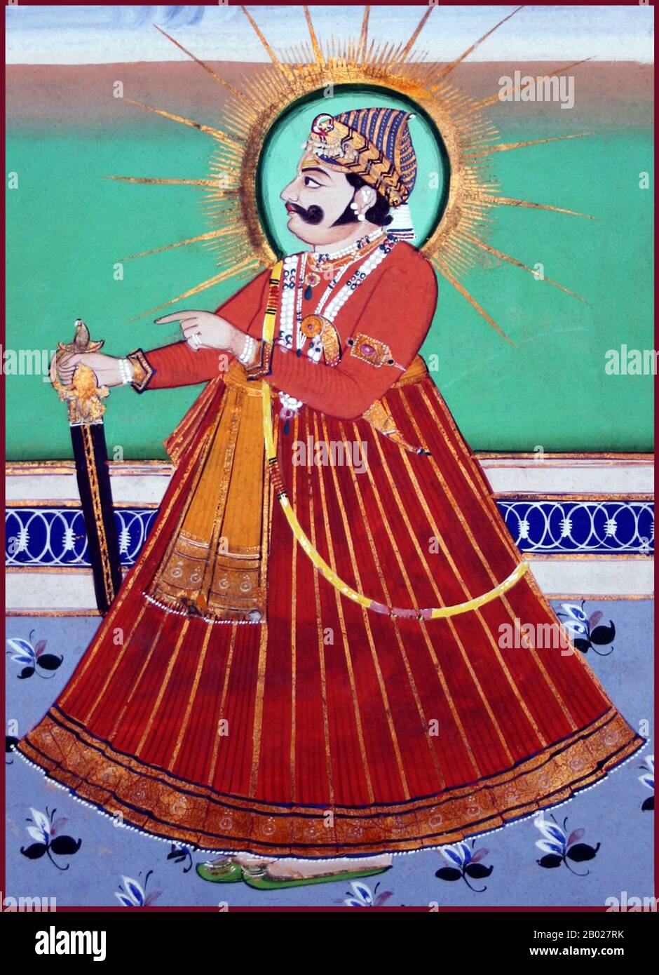 India: Sawai Madho Singh (20 May 1728 - 5 March 1768), Maharaja of ...