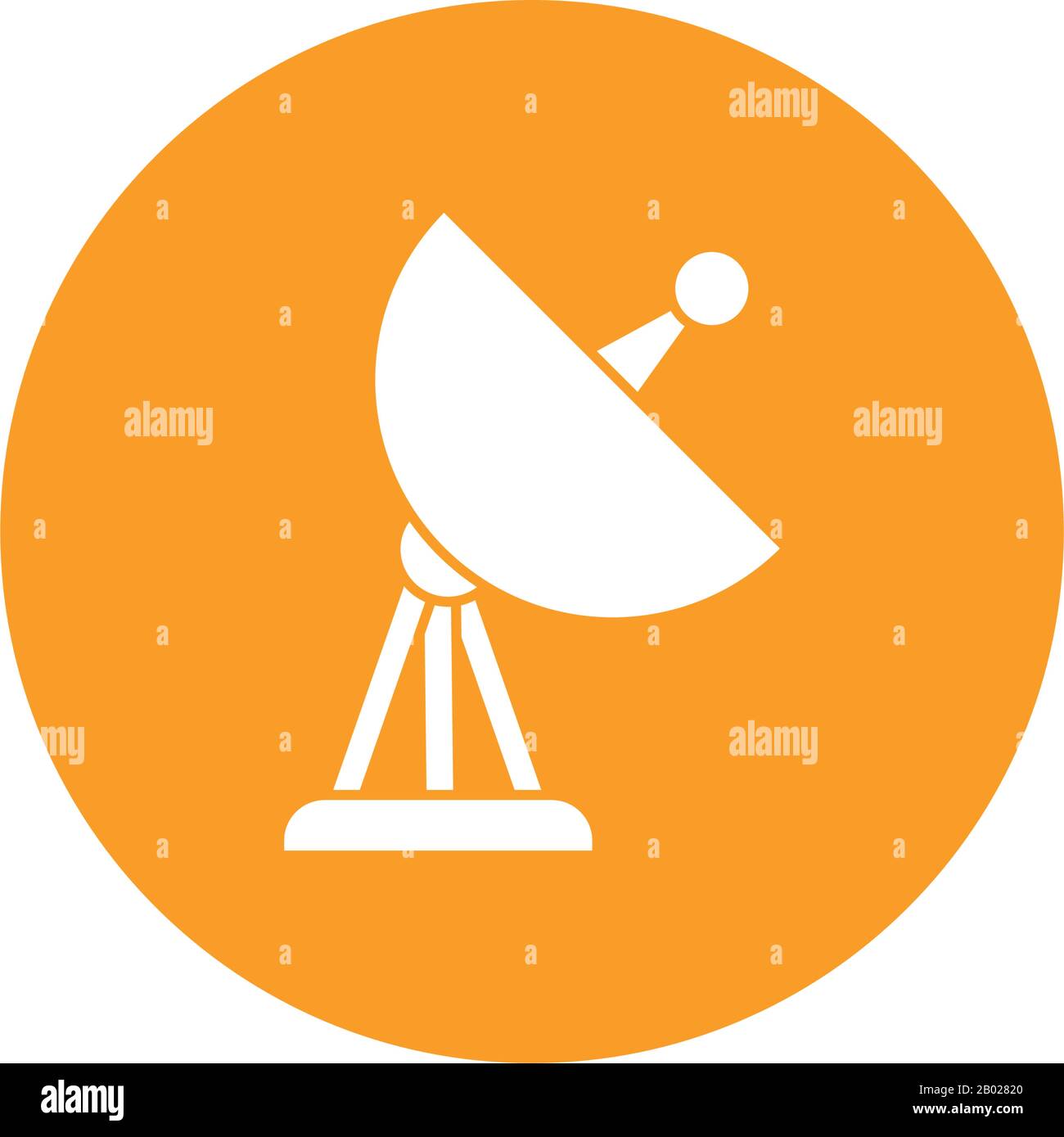 Antenna block style icon design, Signal broadcast internet technology ...