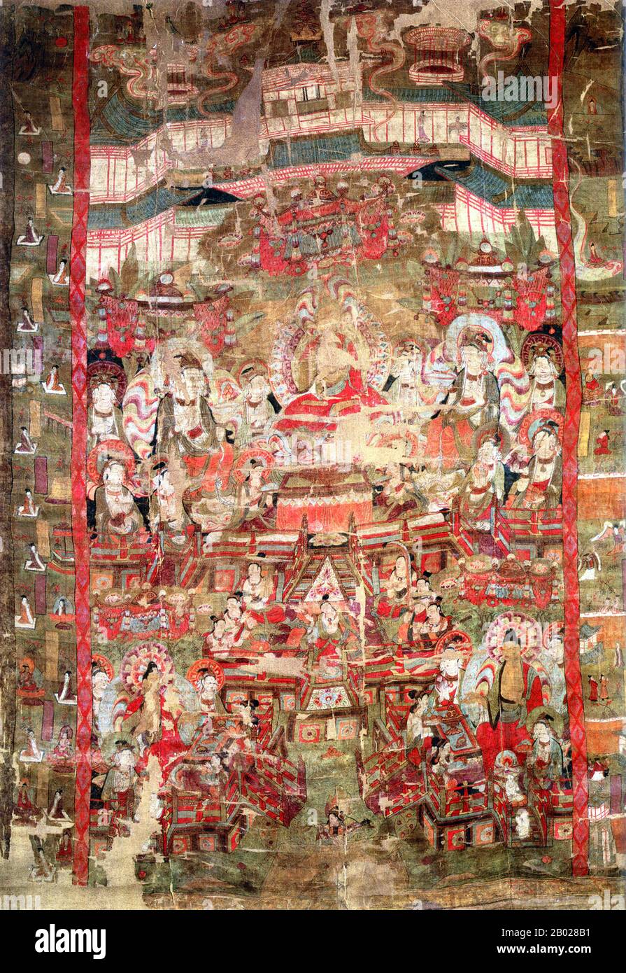 Dunhuang grottoes frescoes hi-res stock photography and images - Alamy