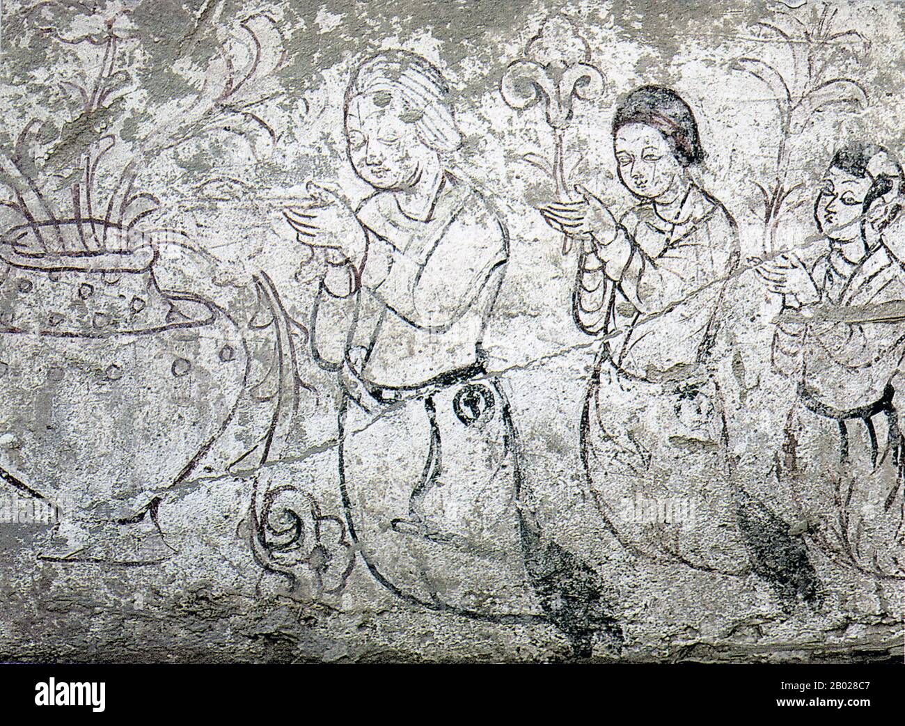 Trade routes china painting hi-res stock photography and images - Alamy