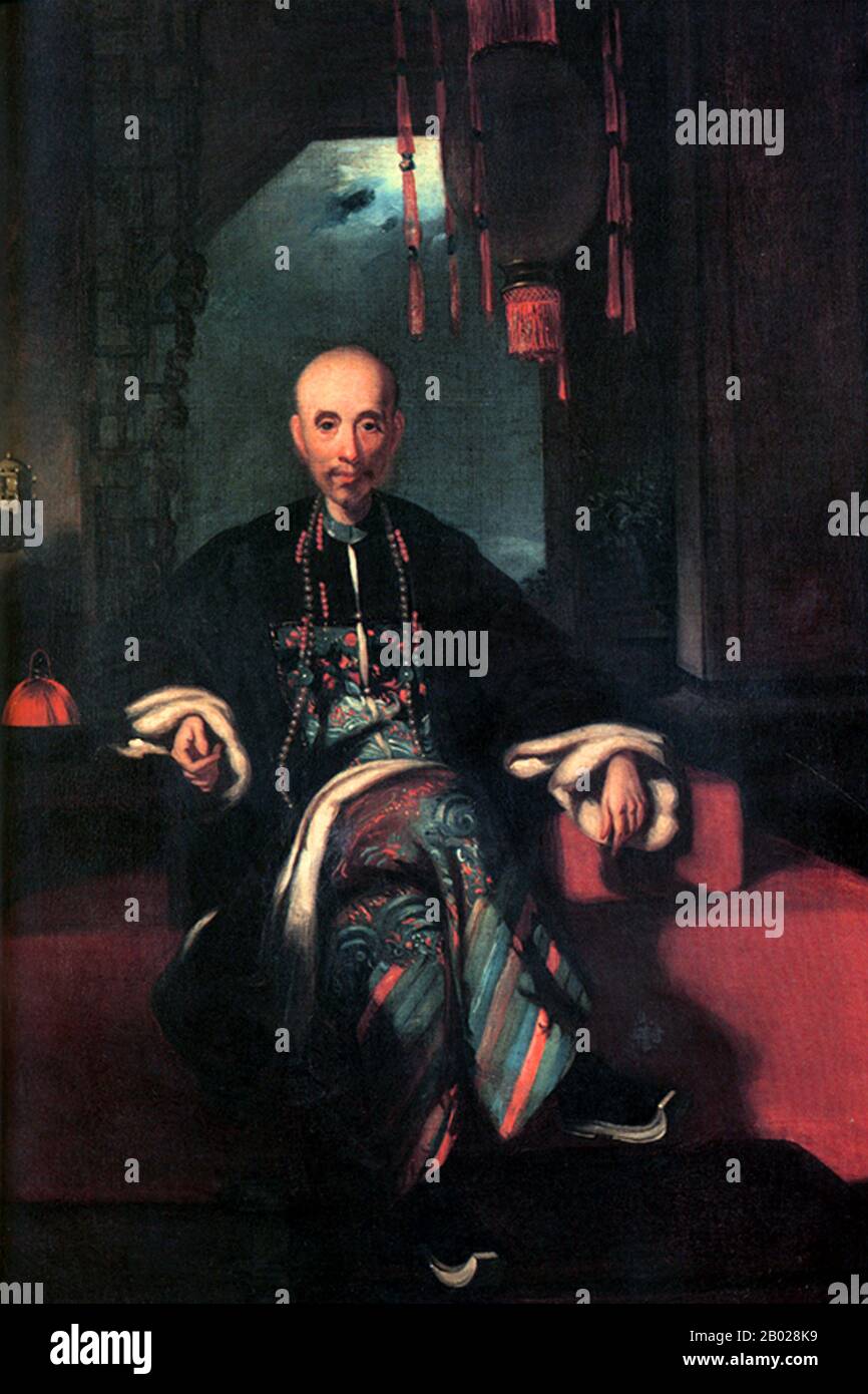 Howqua (Chinese: 伍秉鑒; Mandarin Pinyin: Wǔ Bǐngjiàn; 1769 – 4 September ...