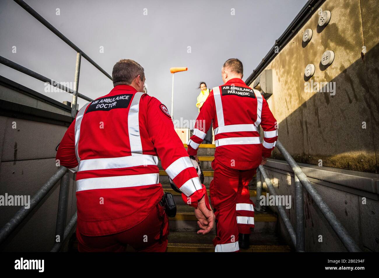 Clinical lead Darren Monaghan (left) and operational lead Glenn OÕRorke ...