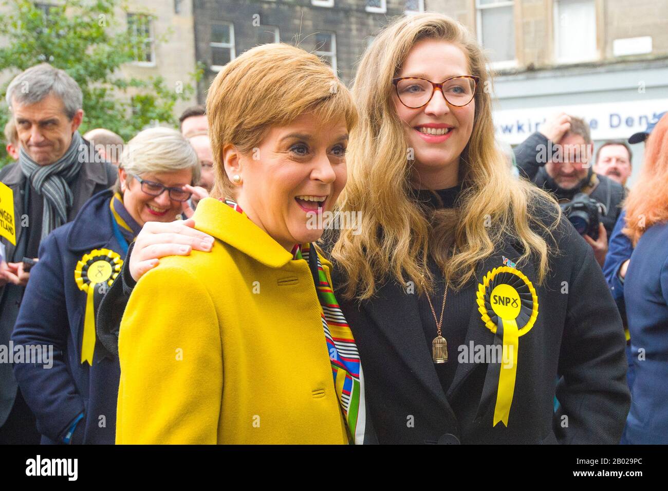 Nicola Sturgeon joins Deidre Brock, the SNP’s candidate for Edinburgh ...