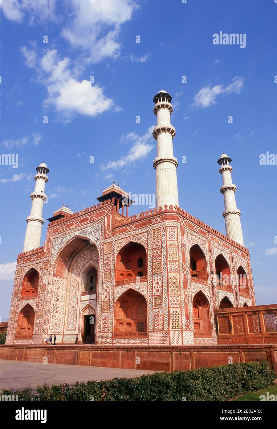 The Tomb of the the third Mughal Emperor Akbar (r. 1556-1605) is an ...