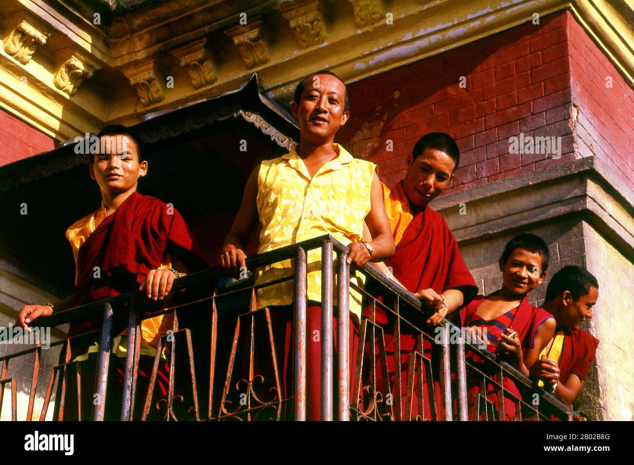 Monks warriors hi-res stock photography and images - Alamy