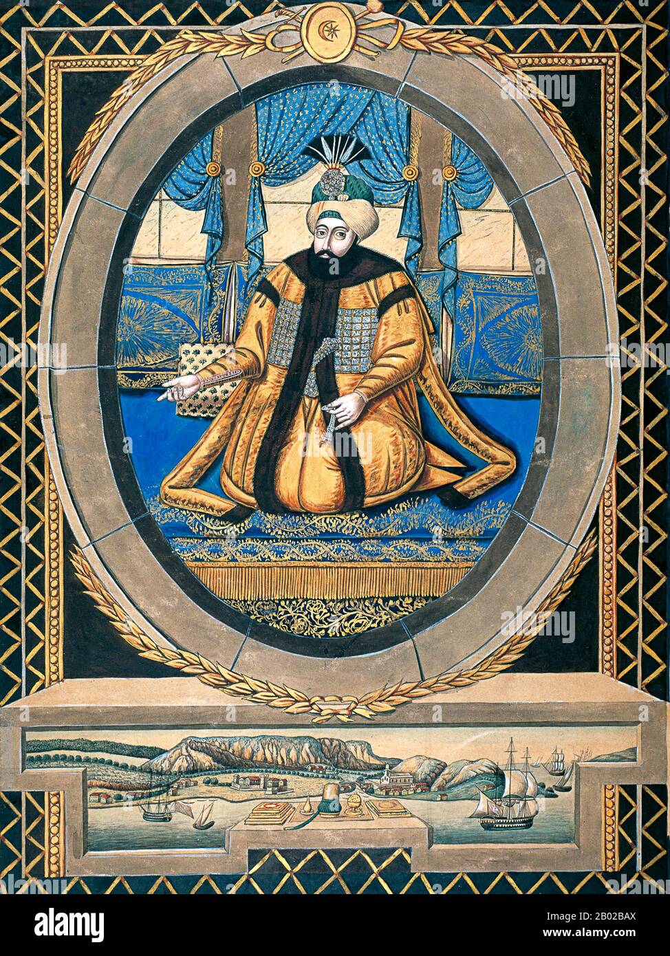 Sultan on his throne hi-res stock photography and images - Alamy