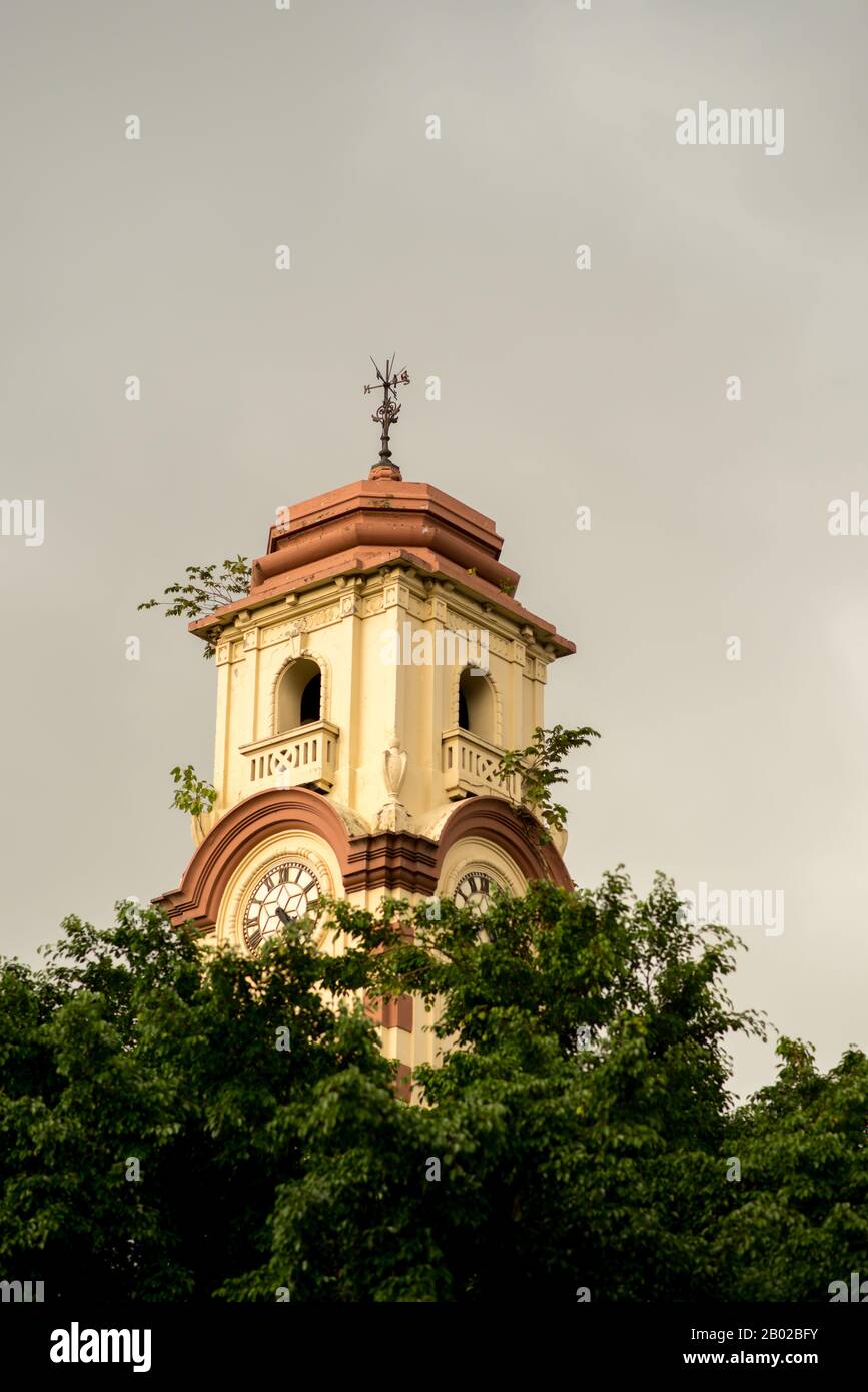 Colombo, Sri Lanka : 2019 NOV 26 : Clock Tower in the capital of Sri ...