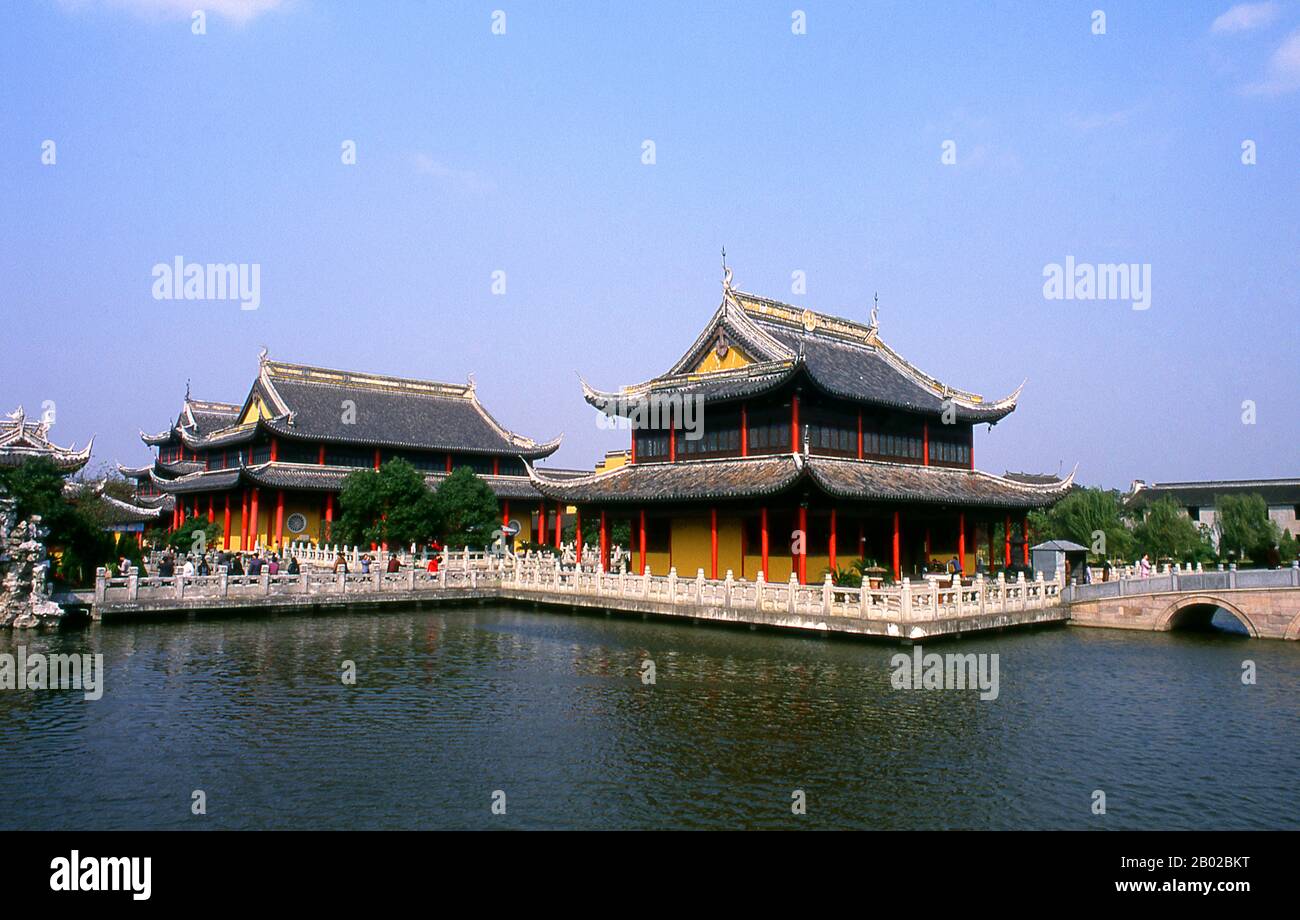 Chengxu Temple, a Taoist temple located in Zhouzhuang, was built during ...