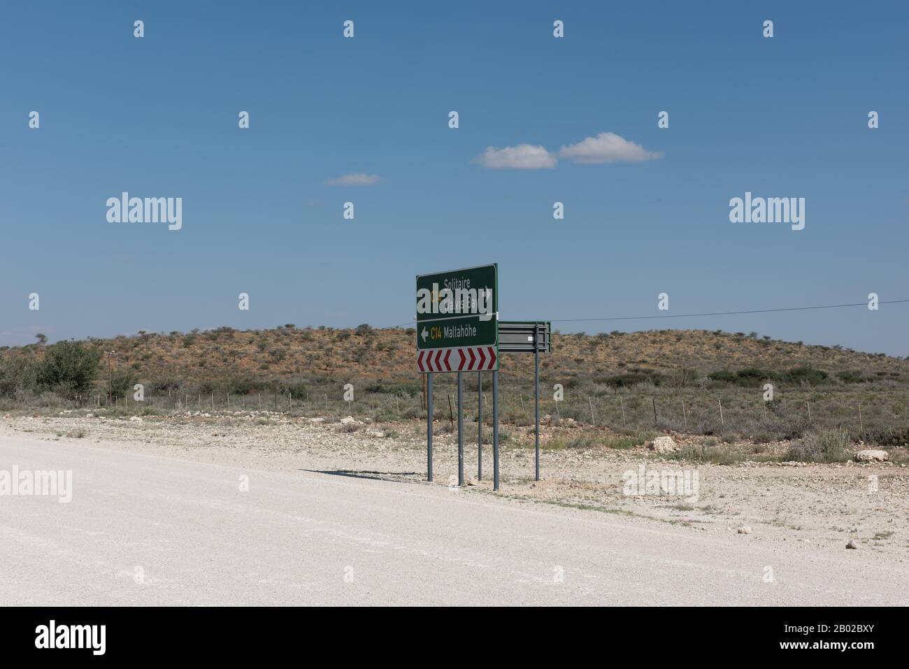 Road signs in Namibia Stock Photo - Alamy