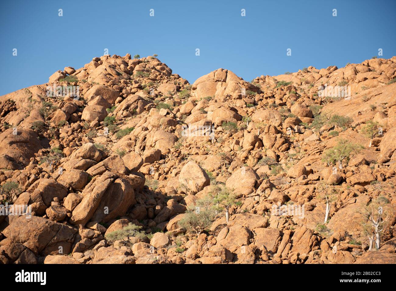 Desert landscape in Namibia Stock Photo - Alamy