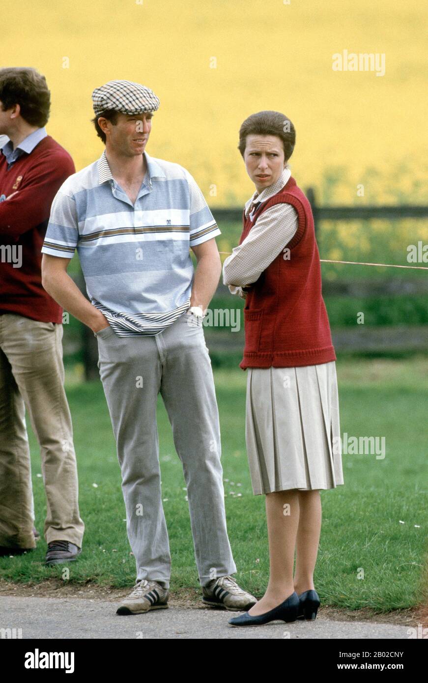 Royalty princess anne captain mark hi-res stock photography and images ...