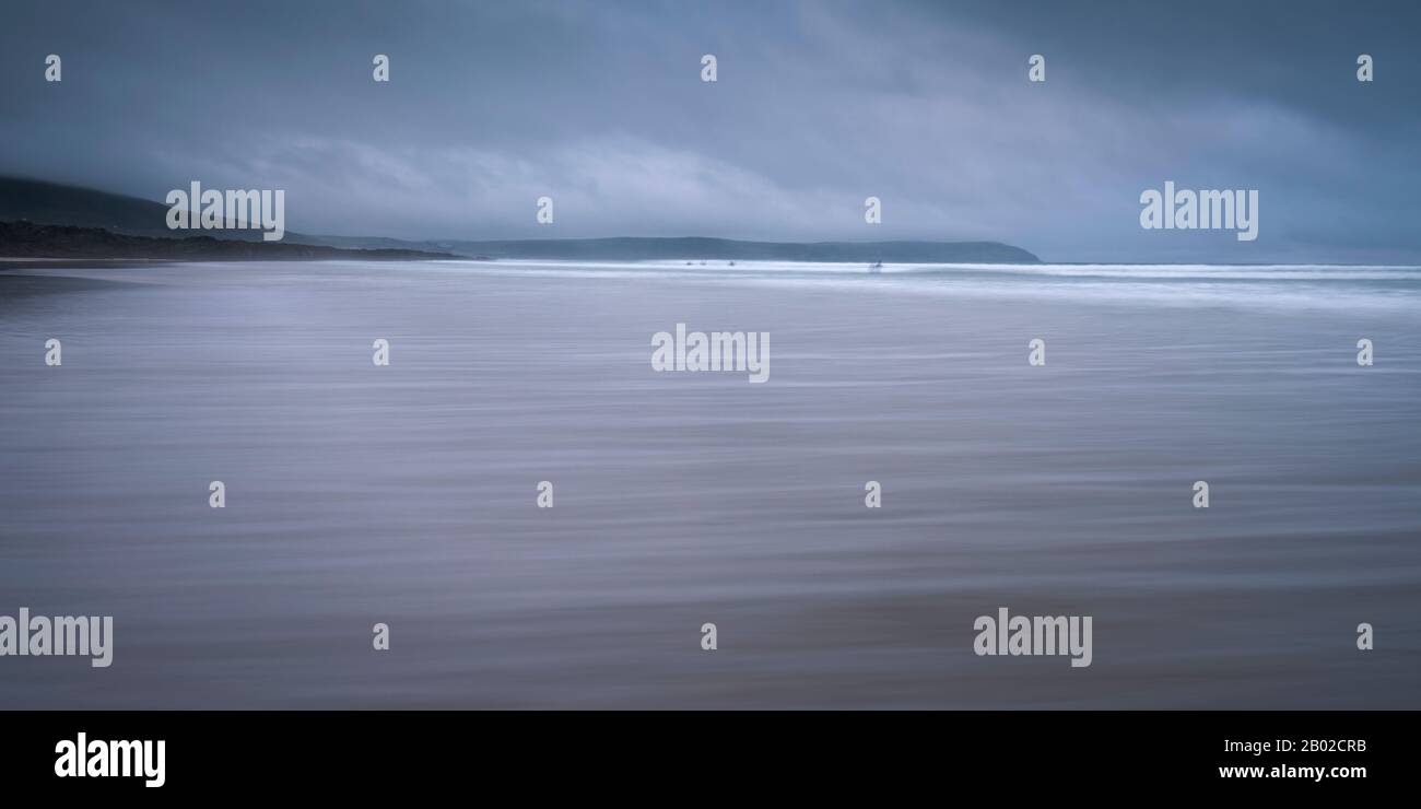 Combesgate Beach on the North Devon Coast National Landscape at ...