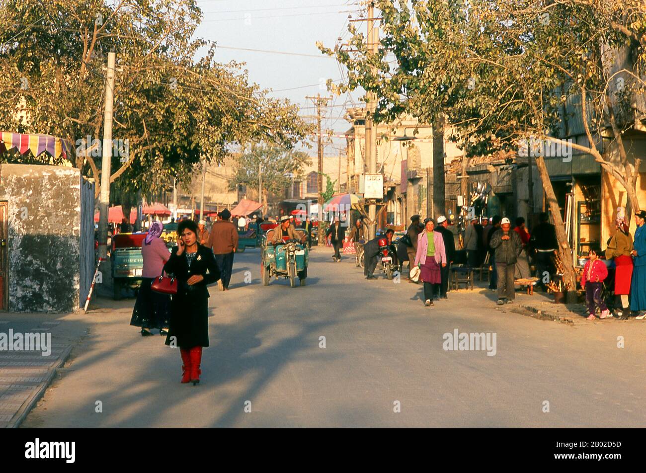 Uyghur population hi-res stock photography and images - Alamy