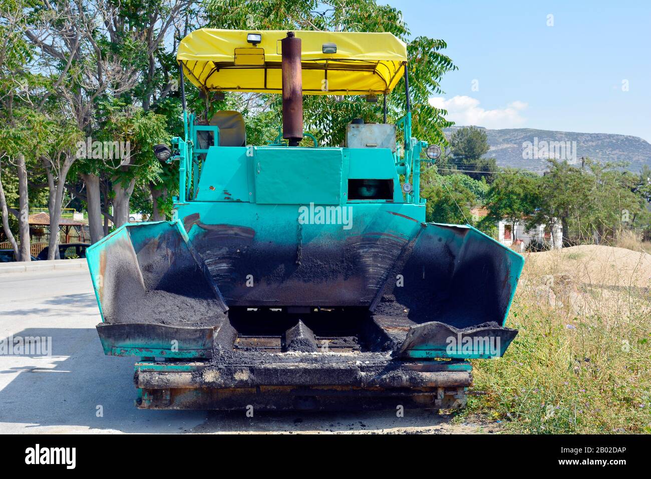 Machine road hi-res stock photography and images - Alamy