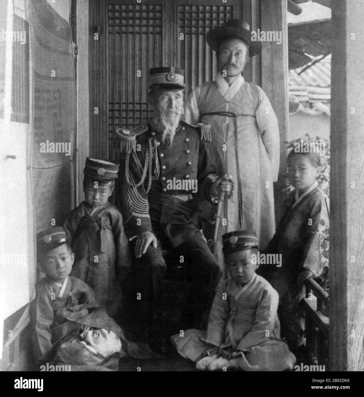 Korea: The Korean Minister of War Yun Ungnyŏl (18 May 1840 - 22 ...