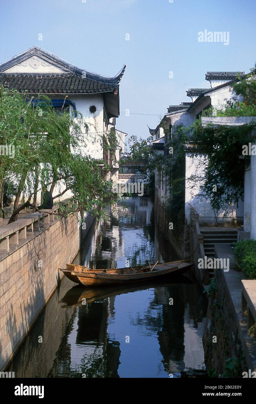 Suzhou, the city of canals and gardens, was called the ‘Venice of the ...