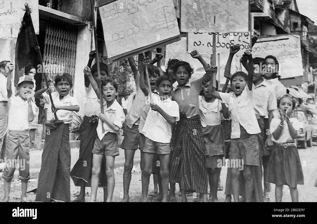 The 8888 Nationwide Popular Pro-Democracy Protests (also known as the ...